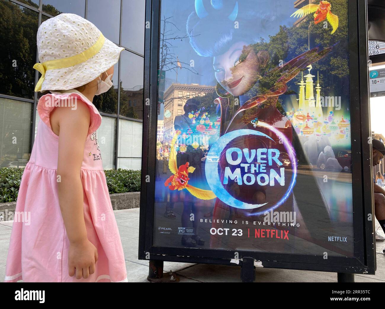 Over the moon netflix hi-res stock photography and images - Alamy