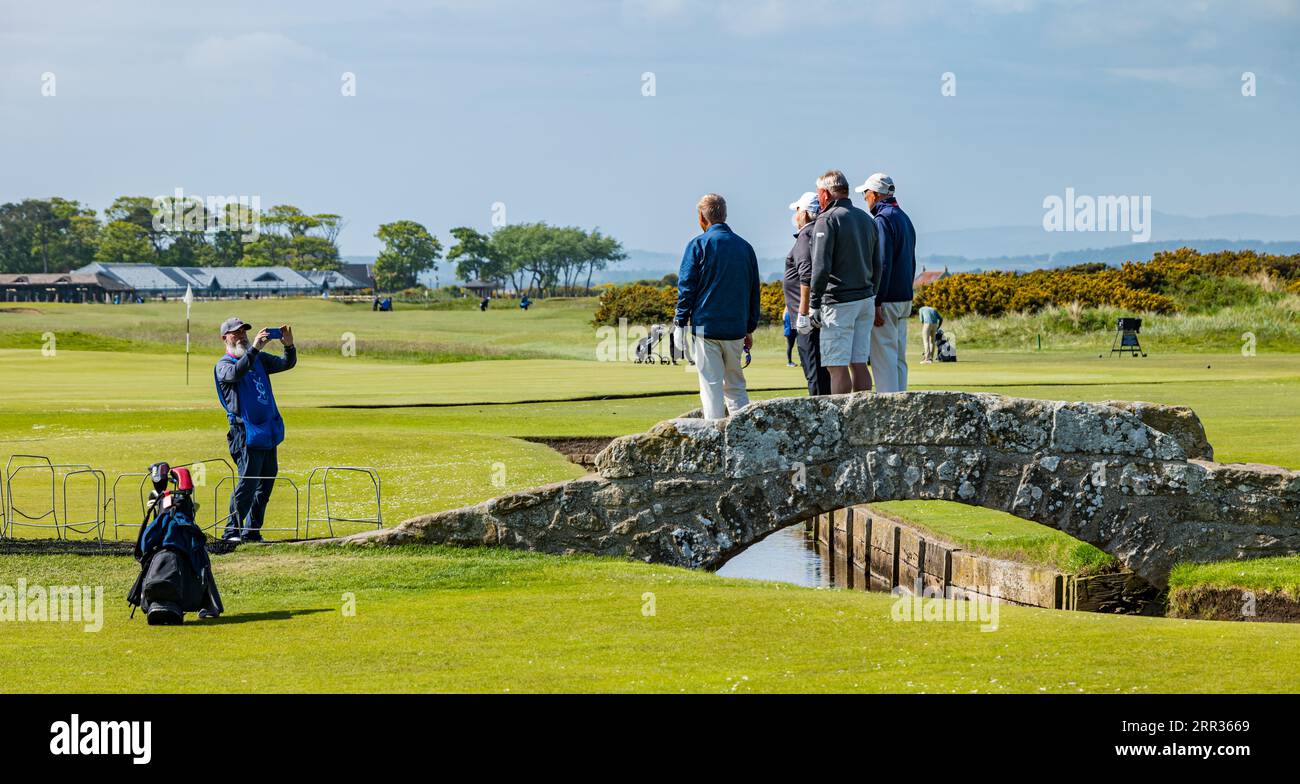 Swilcan bridge hi-res stock photography and images - Alamy