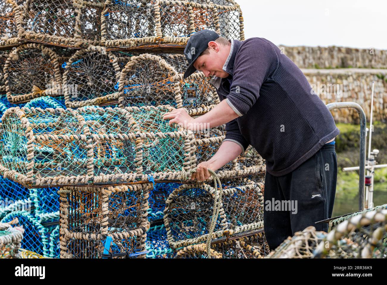 Lobster pot hi-res stock photography and images - Alamy