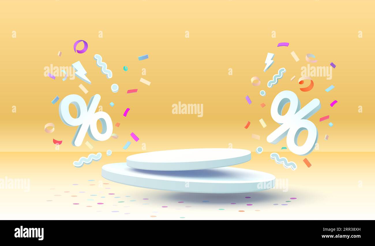 Podium percentage business poster hi-res stock photography and images ...