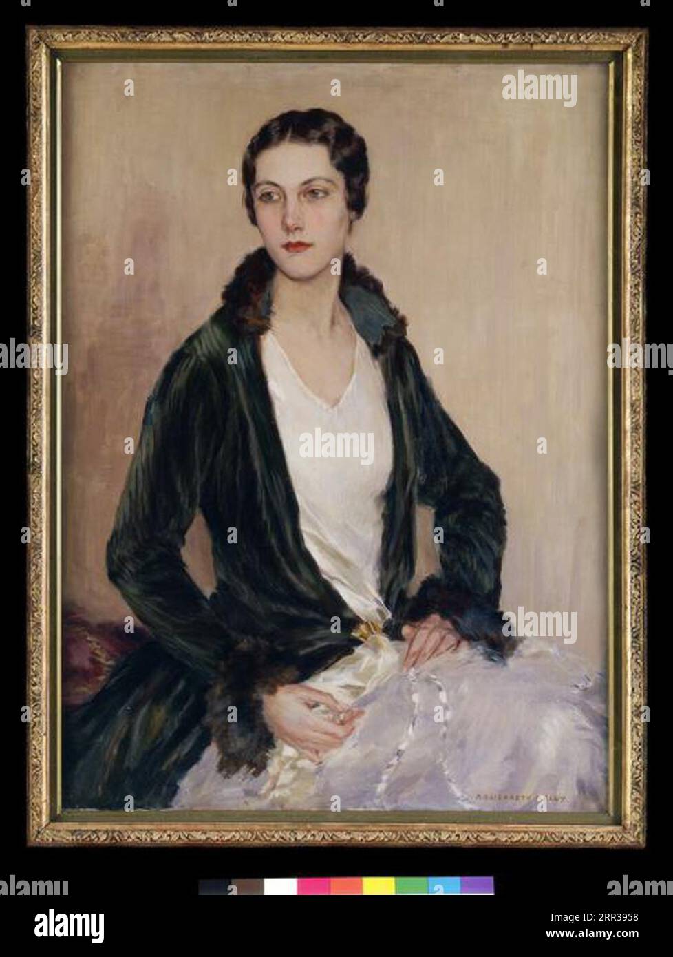 Miss Edith Bryant circa 1931 by Annie Elizabeth Kelly Stock Photo - Alamy