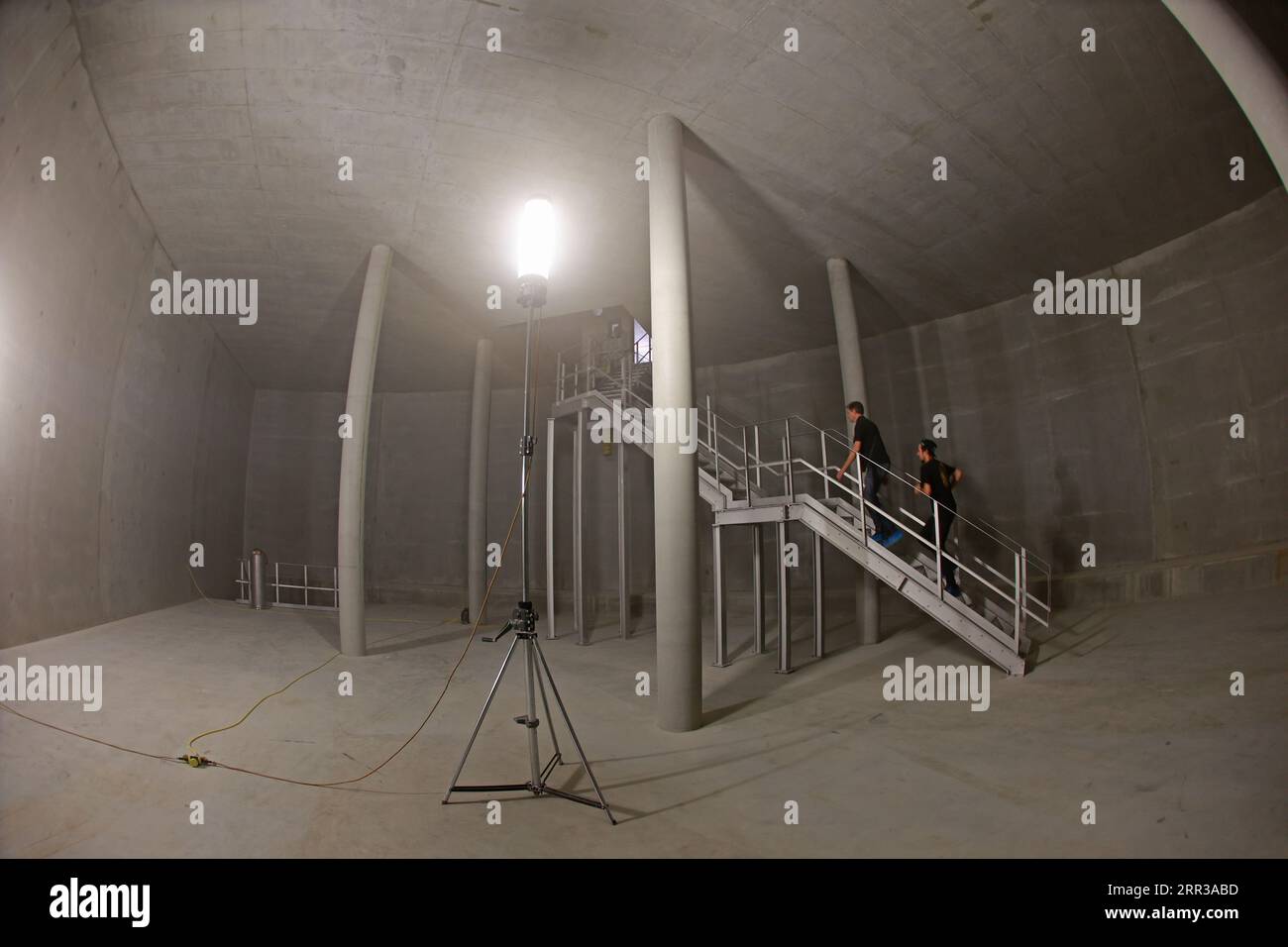 01 September 2023, Saxony-Anhalt, Halberstadt: View into a ...