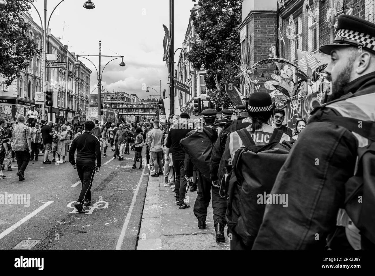 London notting hill carnival jamaica Black and White Stock Photos ...