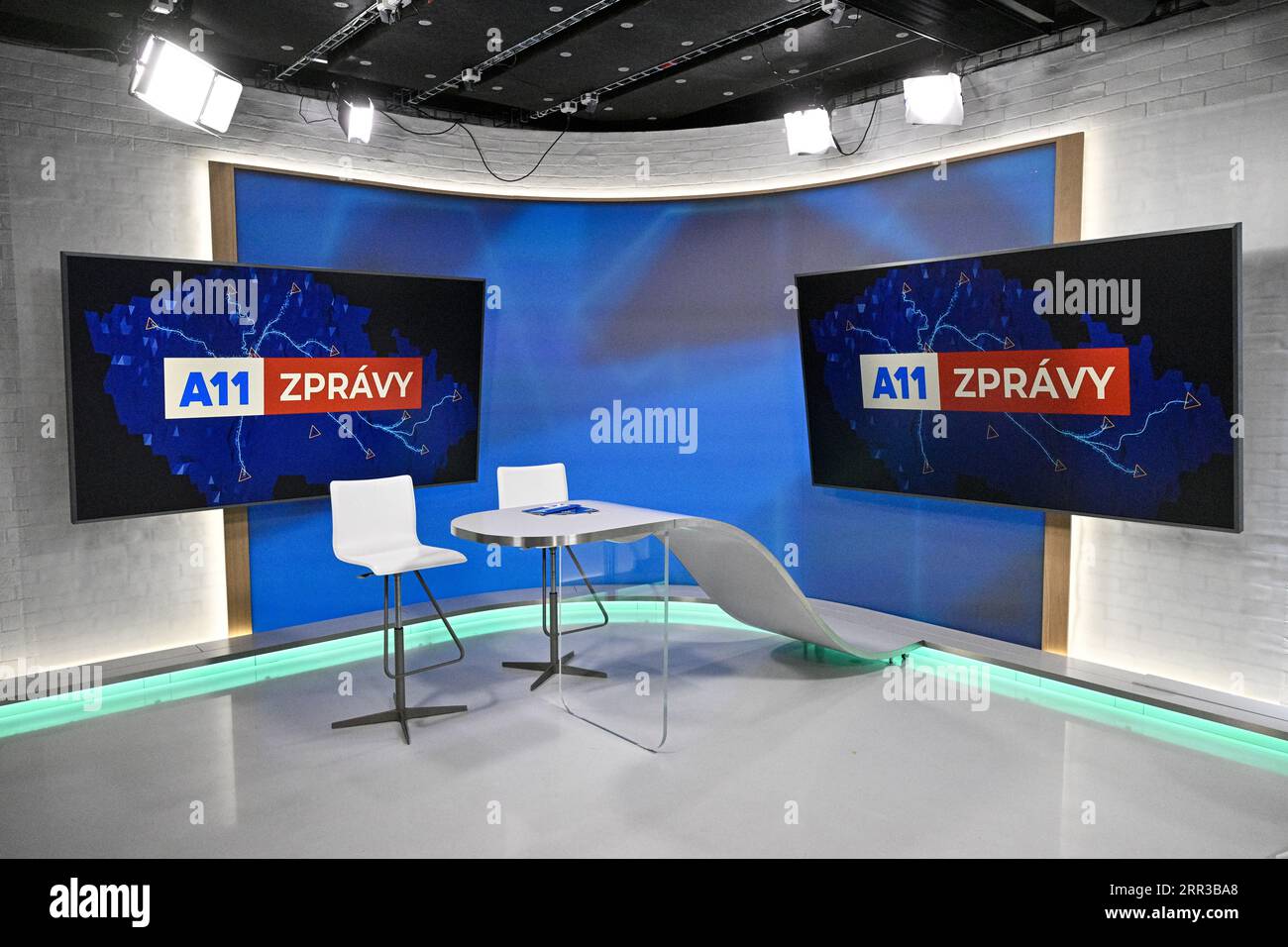 Prague, Czech Republic. 06th Sep, 2023. A11 television has open house, which includes ...