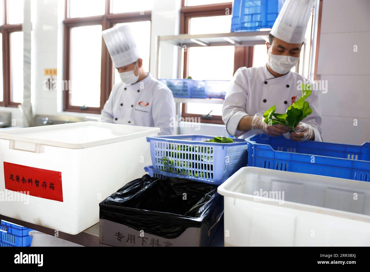 Canteen food waste hi-res stock photography and images - Alamy