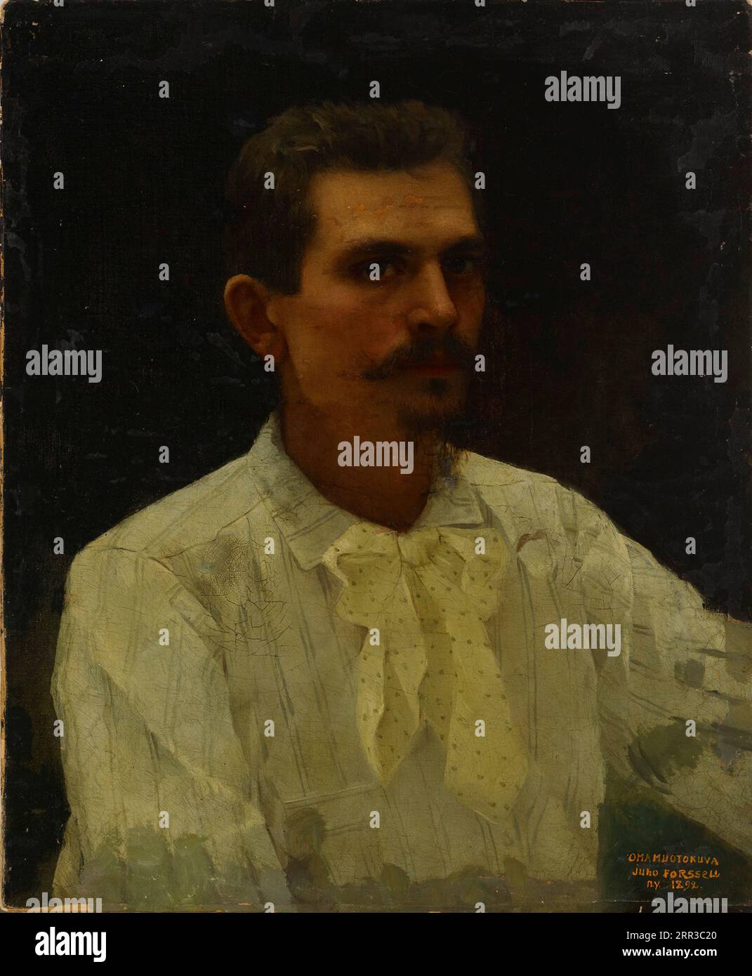 Self portrait 1892 oil on canvas hi-res stock photography and images ...