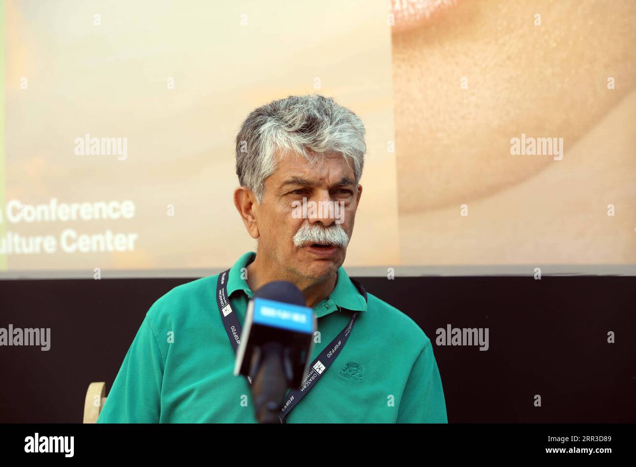 201031 -- HURGHADA, Oct. 31, 2020 -- Intishal al-Tamimi, manager of ...