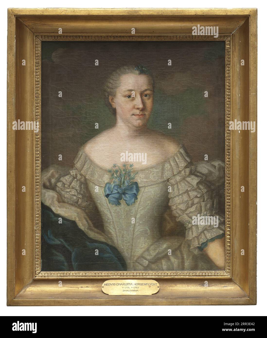 Hedvig Charlotta Nordenflycht (1718-1763), poet, married to admiralty ...