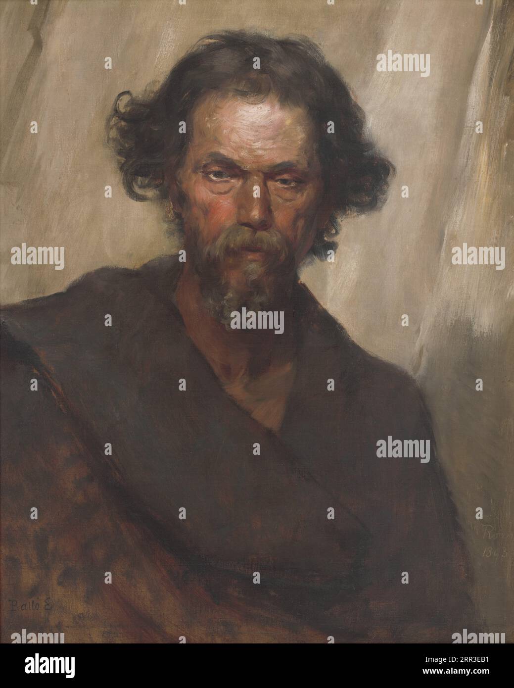 Roman Vagrant 1893 by Ede Balló Stock Photo - Alamy