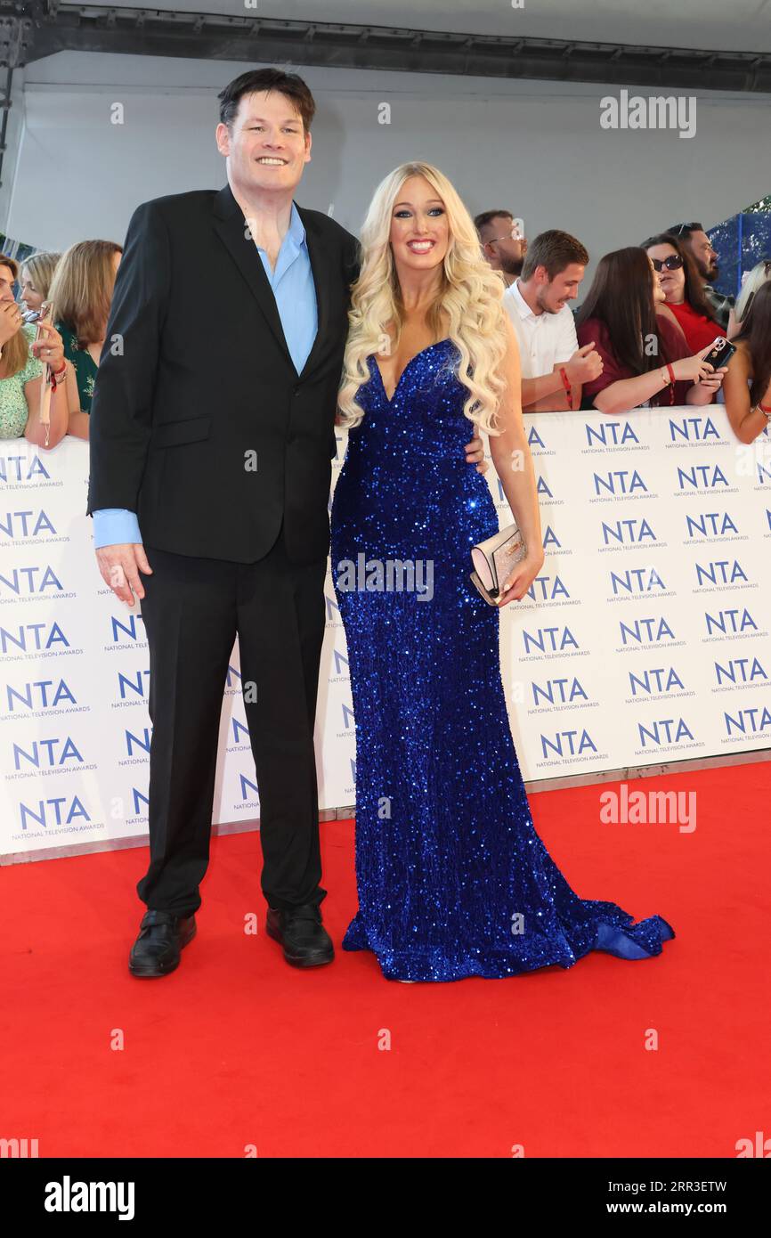 Mark Labbett and Hayley Palmer, National Television Awards, London s O2 ...
