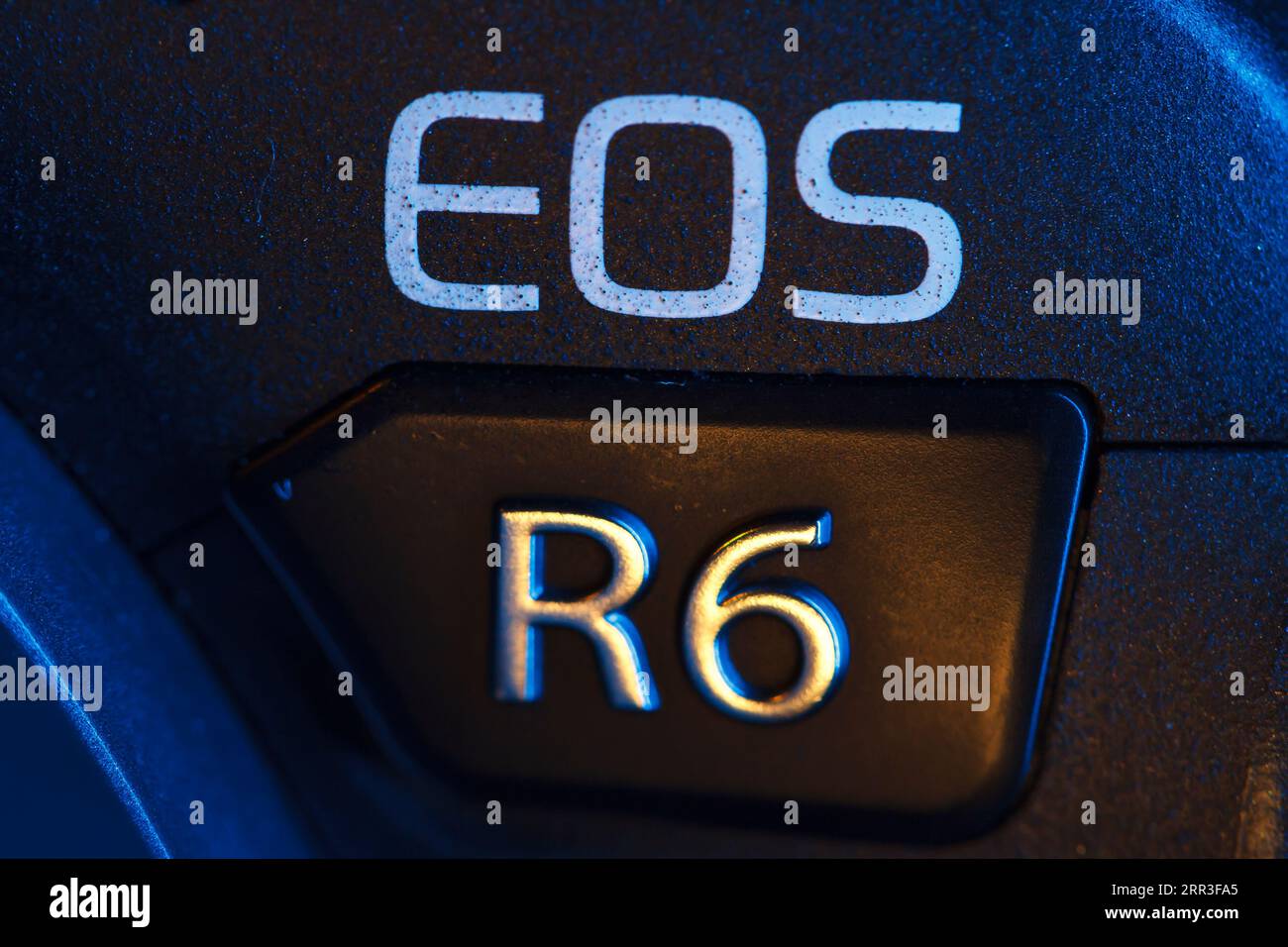 Milan, Italy - September 5, 2023: close up on Canon EOS R6 with 50mm f1 ...