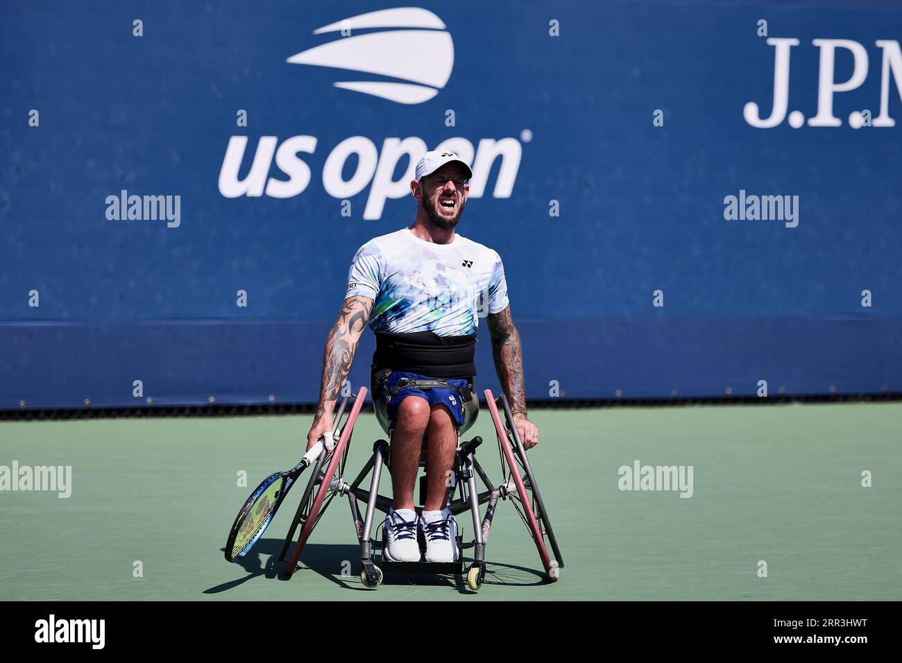 New York, New York, USA. 5th Sep, 2023. Heath Davidson (AUS) in action ...