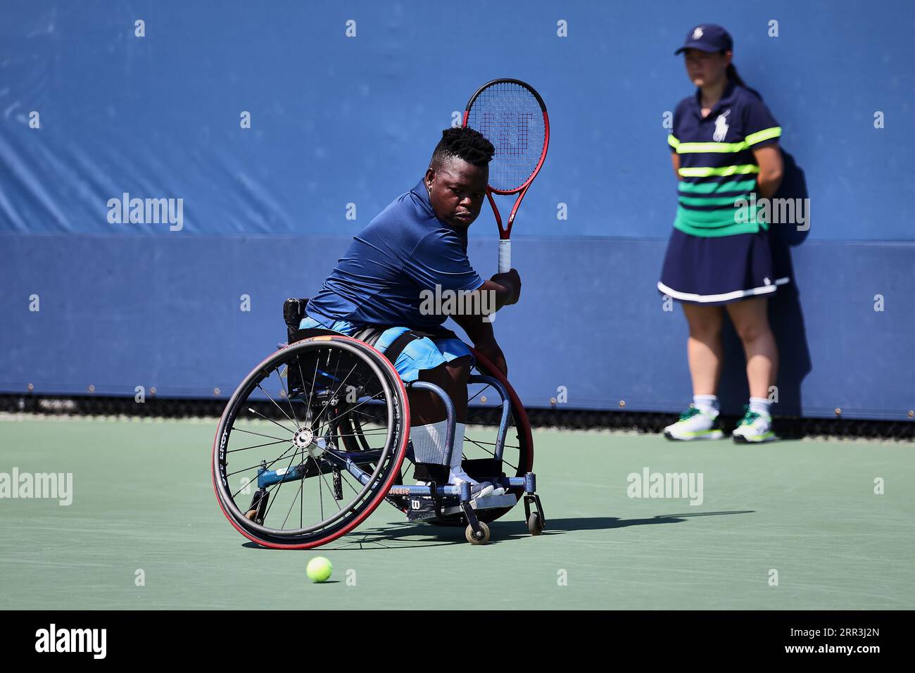 New York, New York, USA. 5th Sep, 2023. Donald Ramphadi (RSA) in action ...