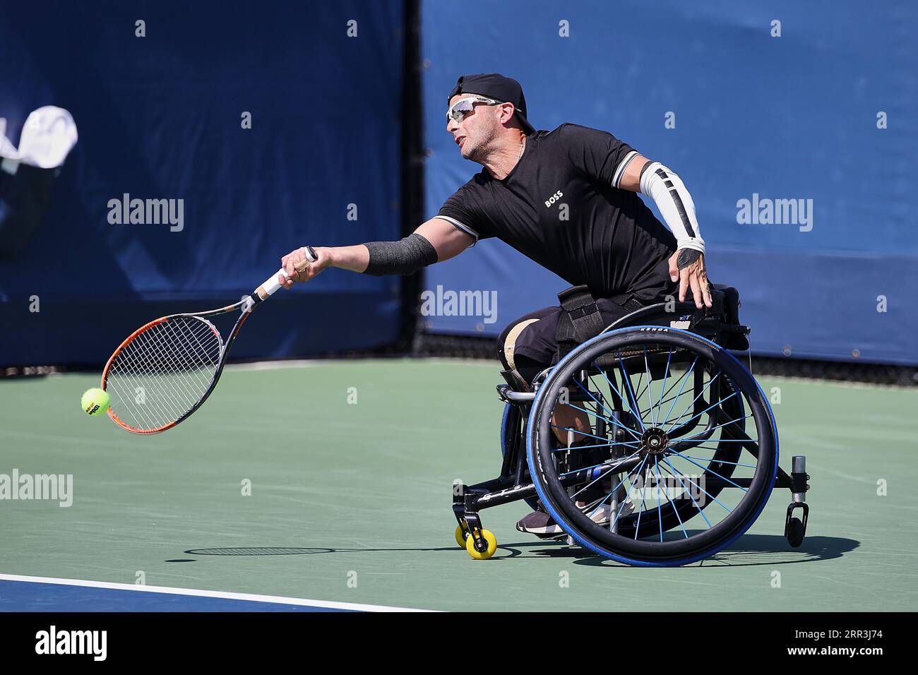 New York, New York, USA. 5th Sep, 2023. Guy Sasson (ISR) in action ...