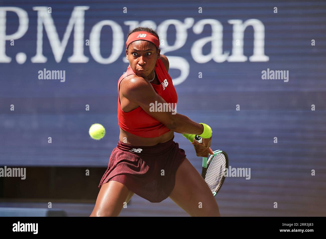 New York, New York, USA. 5th Sep, 2023. Coco Gauff (USA) during the ...