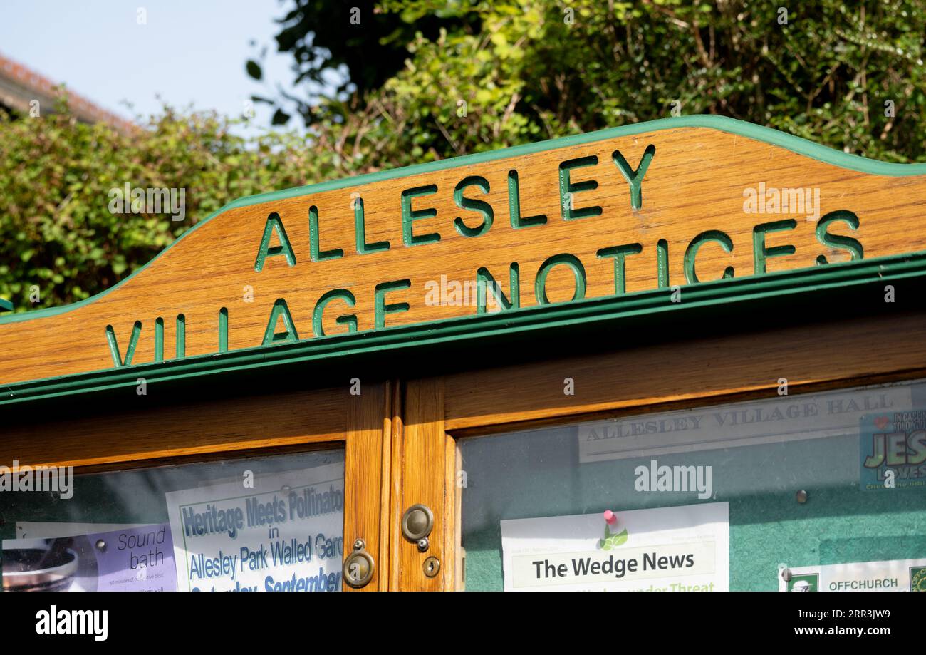 Allesley village hi-res stock photography and images - Alamy