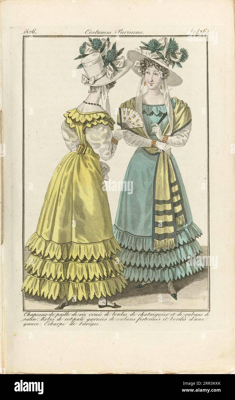 Journal des Dames et des Modes 1821, Costume Parisien (2006 ...