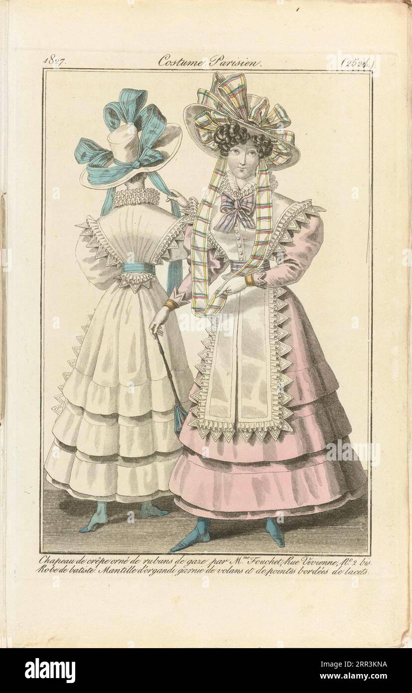 Costume parisien 1821 hi-res stock photography and images - Alamy