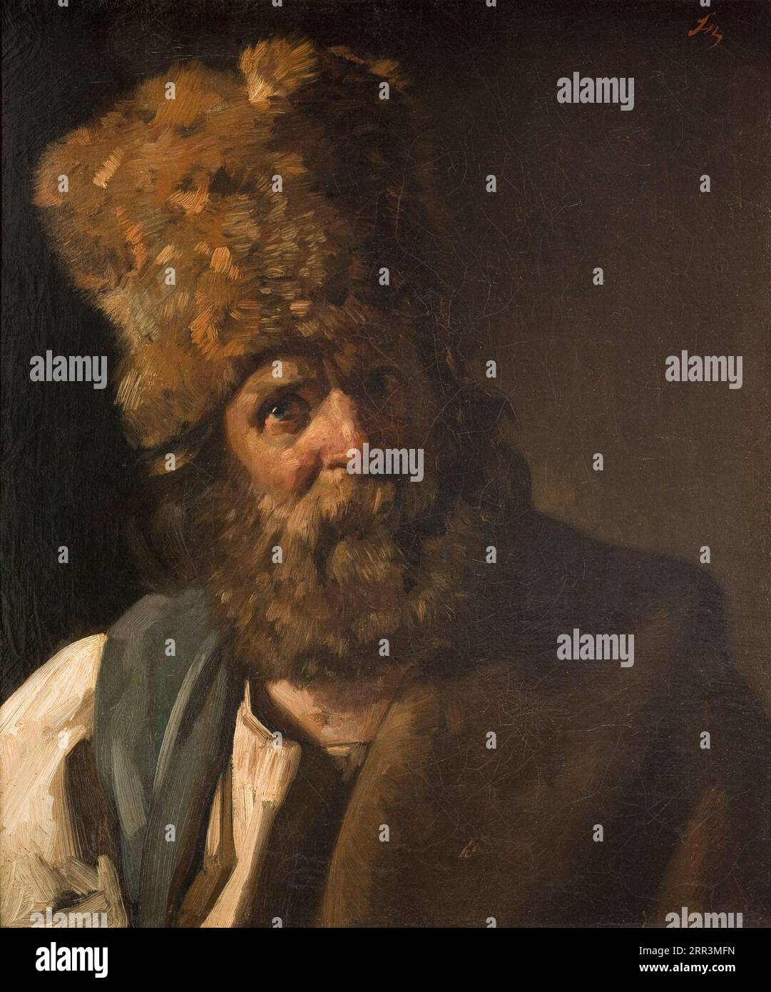 Portrait de Charles Jacques à son retour du service militaire circa ...