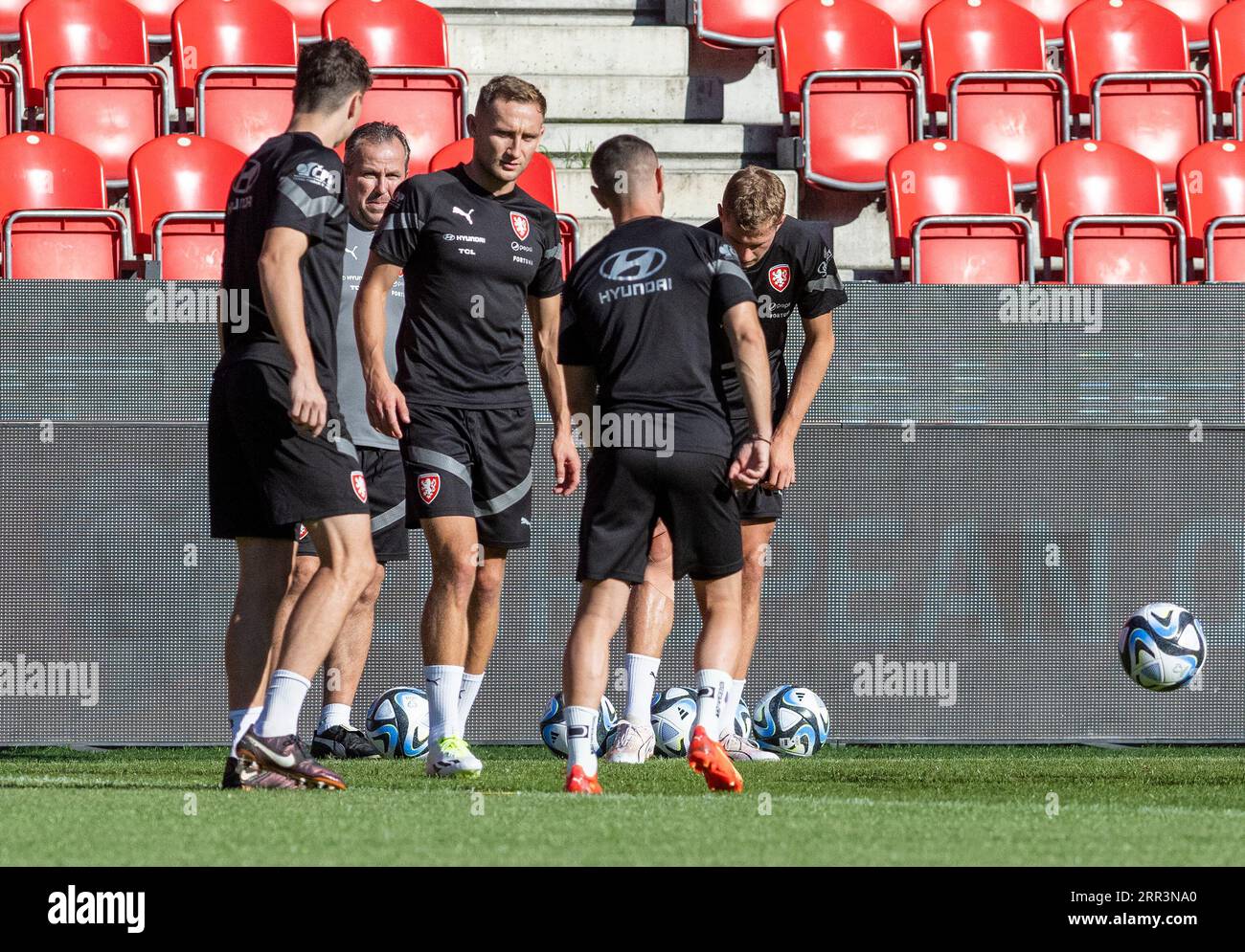 Prague, Czech Republic. 06th Sep, 2023. Czech players in action during ...