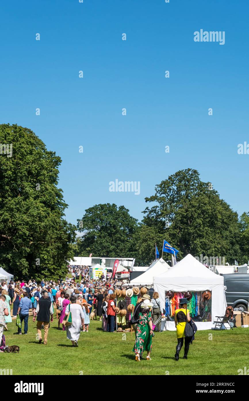 Visitors to Sandringham Flower Show 2023 Stock Photo - Alamy