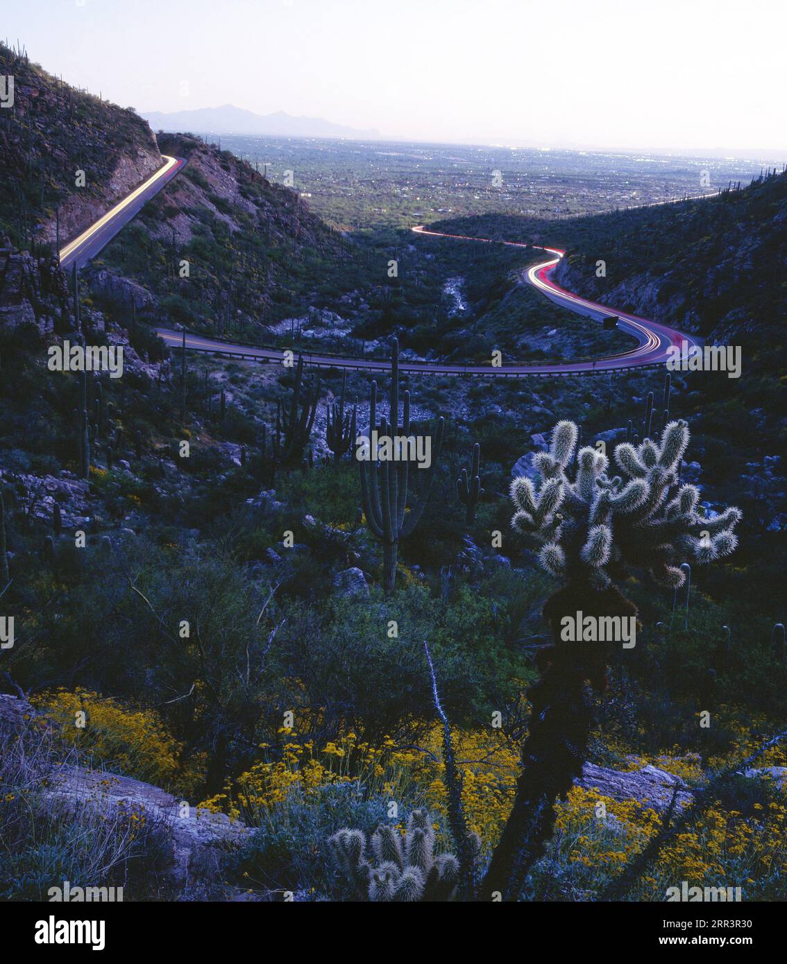 Arizona tucson highway art hi-res stock photography and images - Alamy