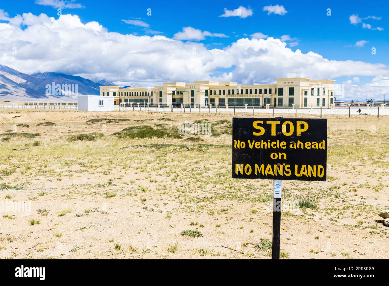 HImalayan Mountains and Road to Korala Border between Tibet China and ...