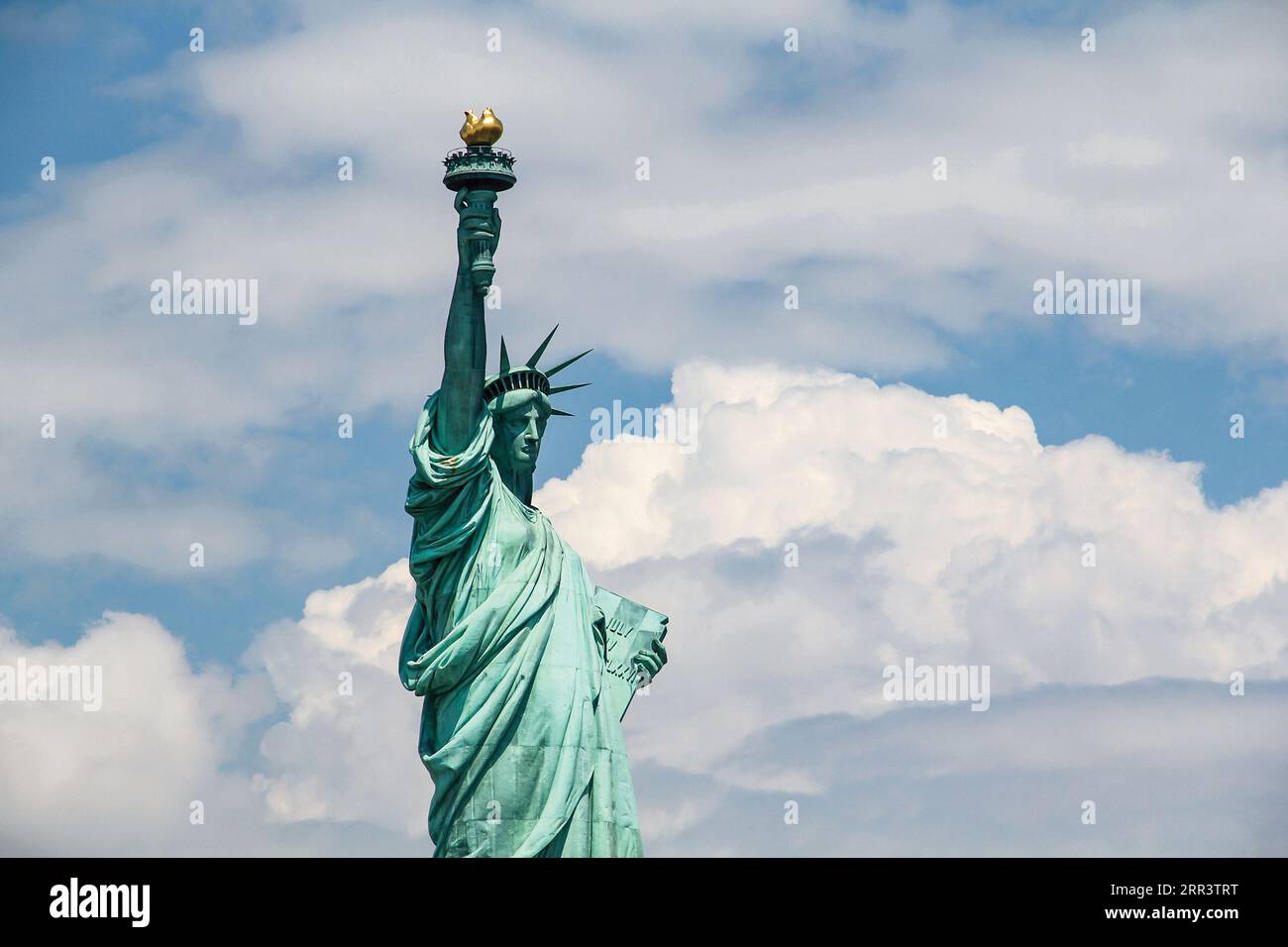 Statue Of Liberty Landscape Stock Photo - Alamy
