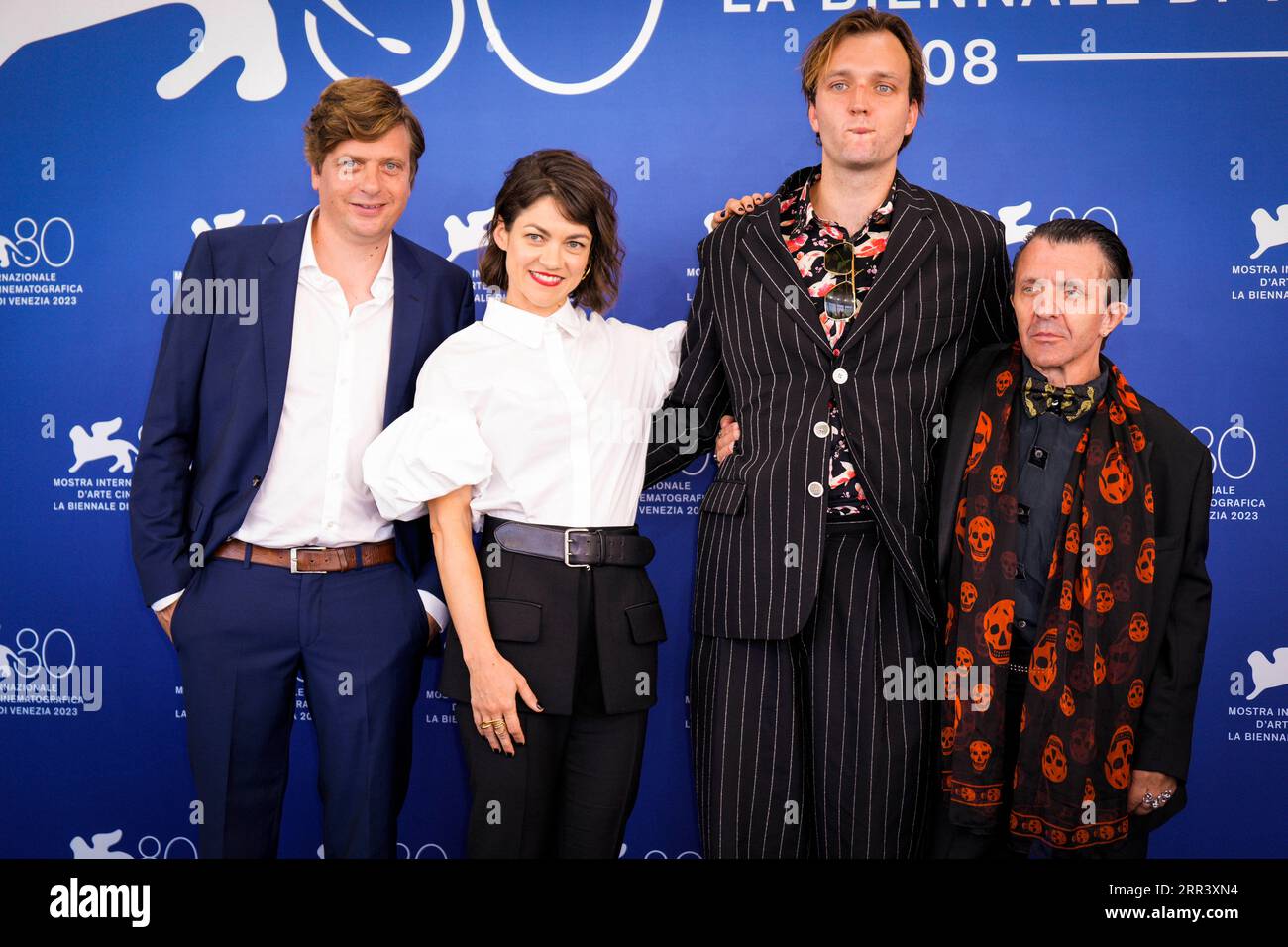 Venice, Italy. 03rd Sep, 2023. Philippe Graber, Olivia Ross, David ...