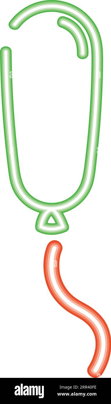 helium neon balloon decoration icon Stock Vector Image & Art - Alamy