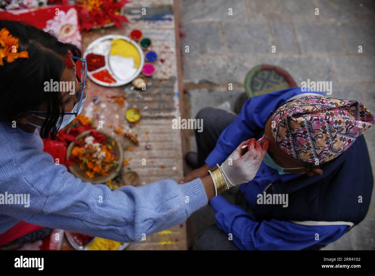 Bhai tika hi-res stock photography and images - Alamy