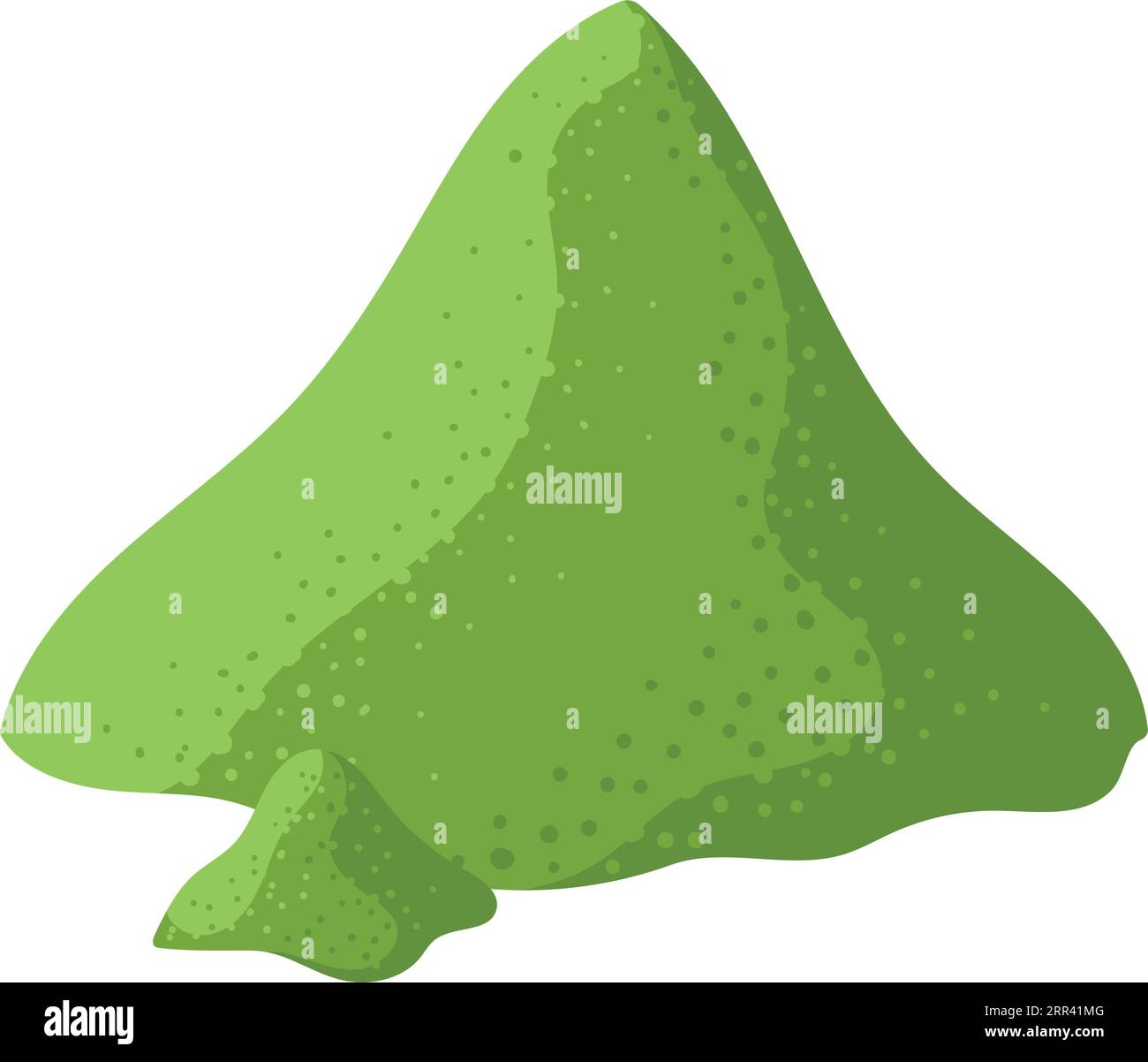 Pile of green powder Stock Vector Images - Alamy