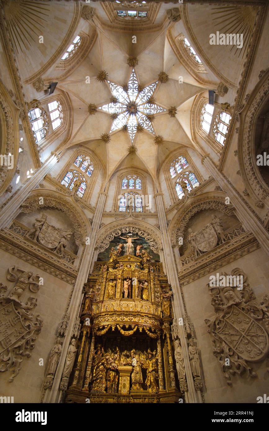 Constable chapel in Burgos cathedral. Capilla del condestable en la ...