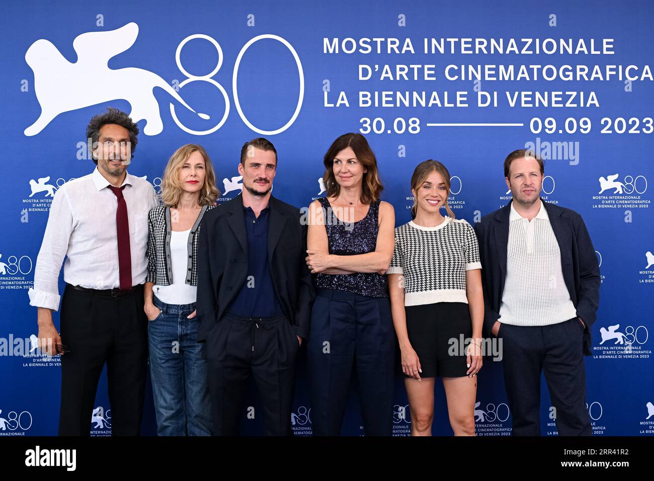 Italy. 06th Sep, 2023. Vincent Elbaz, Pascale Arbillot, Pierre Lottin ...