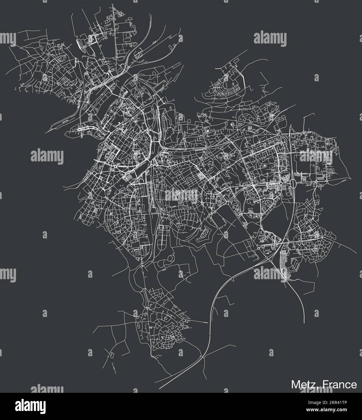 House of metz Stock Vector Images - Alamy