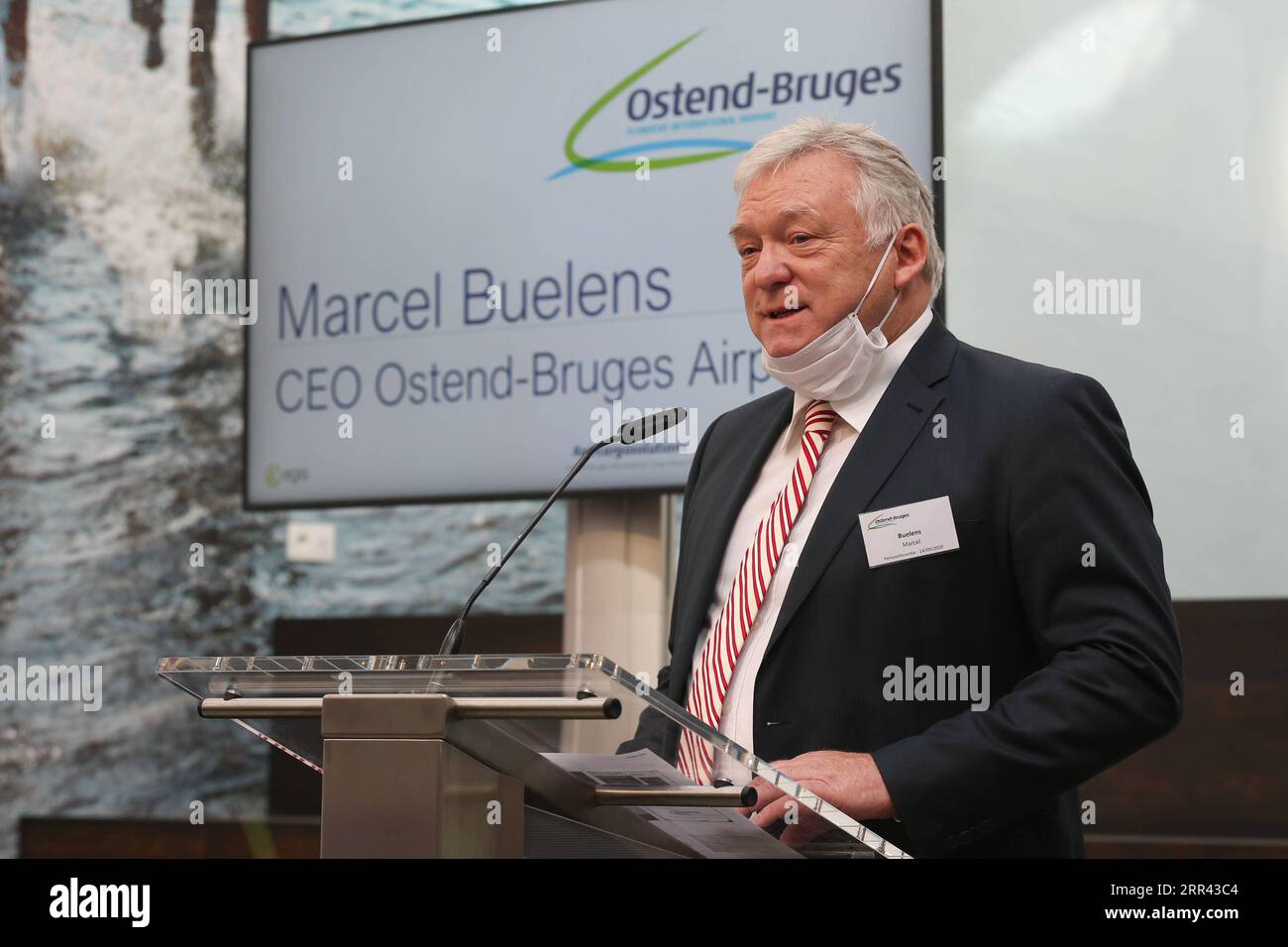 201119 -- BRUSSELS, Nov. 19, 2020 -- Marcel Buelens, chief executive ...