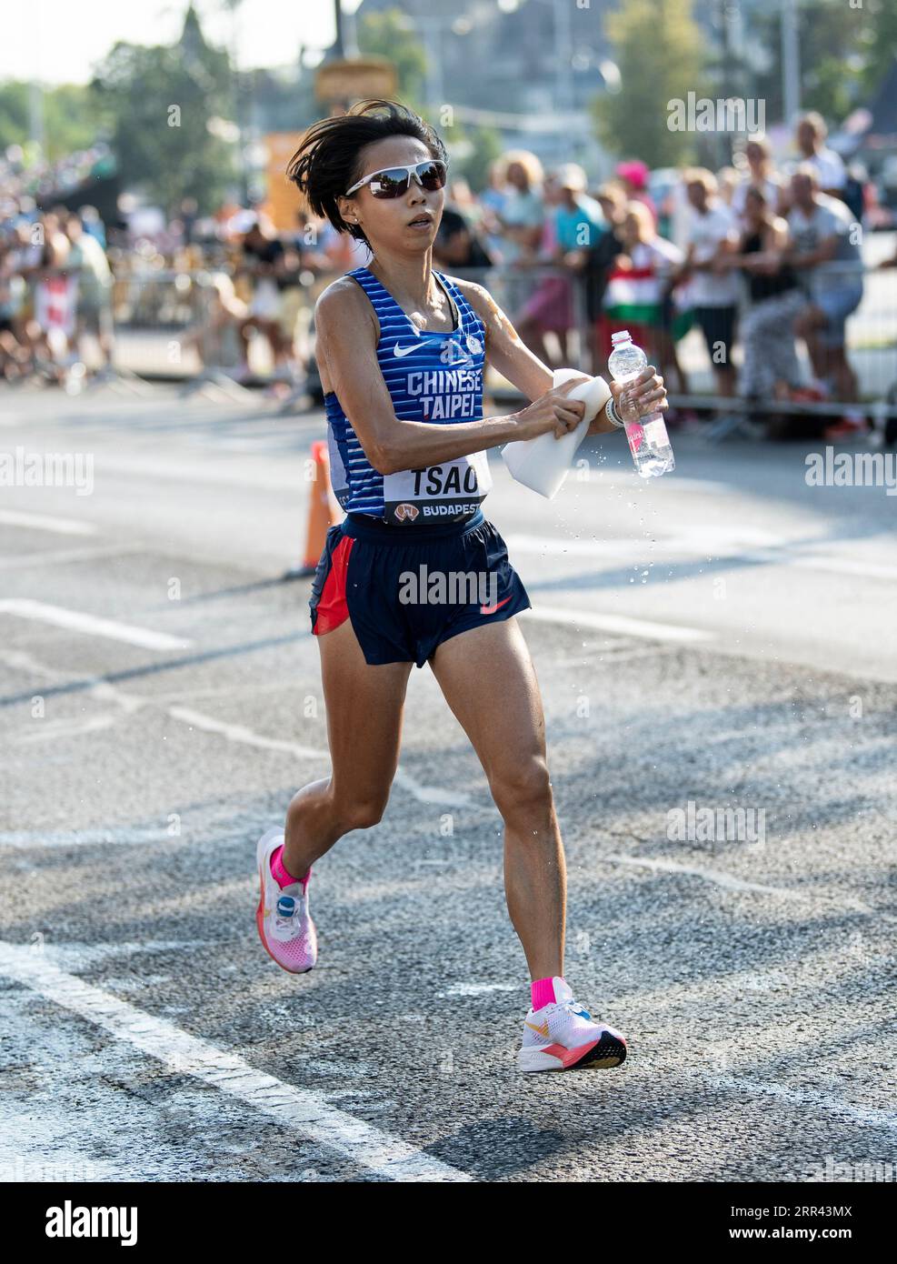 Chun-Yu Tsao of Chinese Taipei competing in the women’s marathon on day ...
