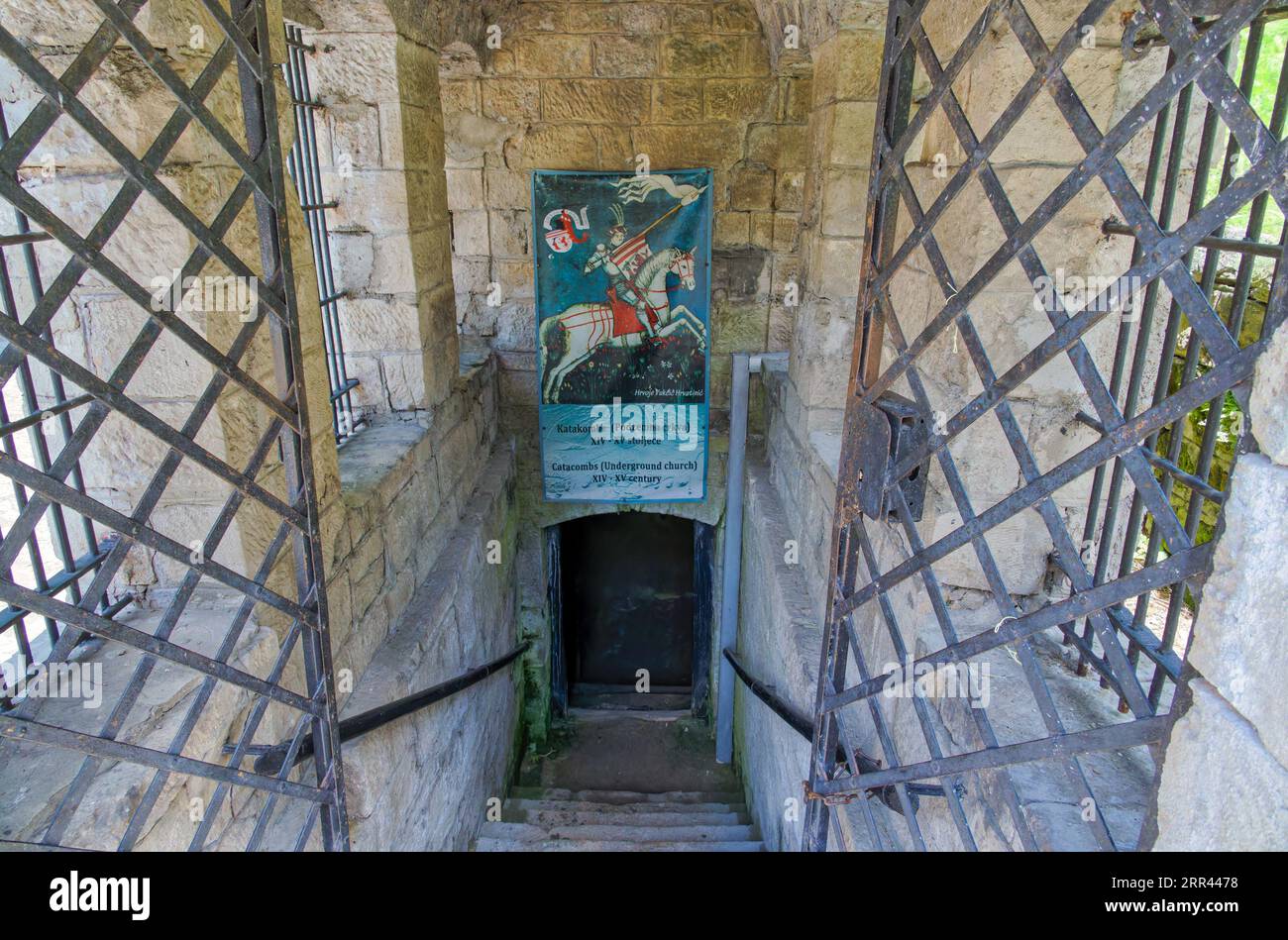 Christian Catacombs of Jajce: A Subterranean Sanctuary Stock Photo - Alamy