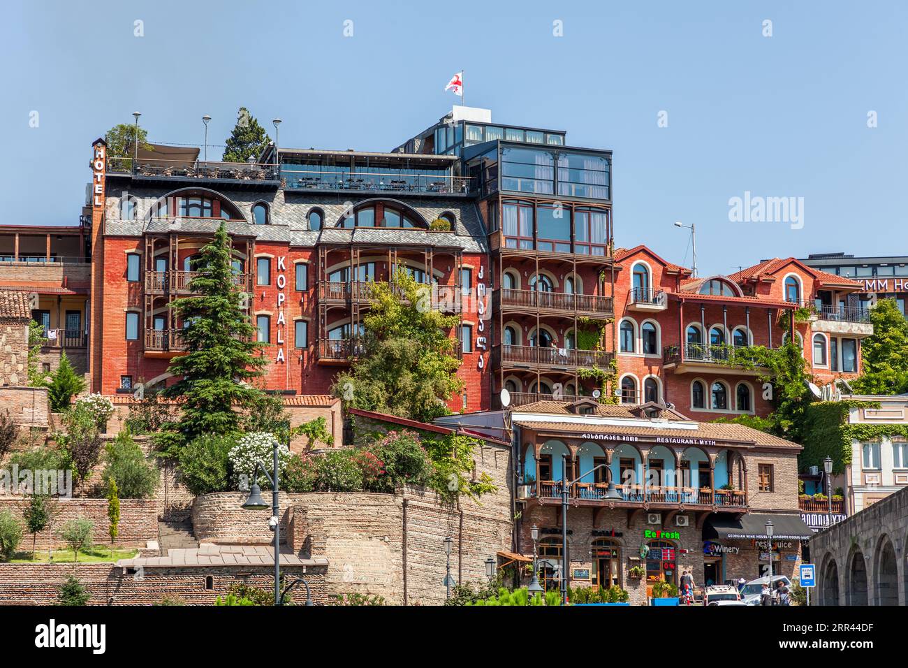 Kopala Hotel in Tbilisi, Georgia Stock Photo - Alamy