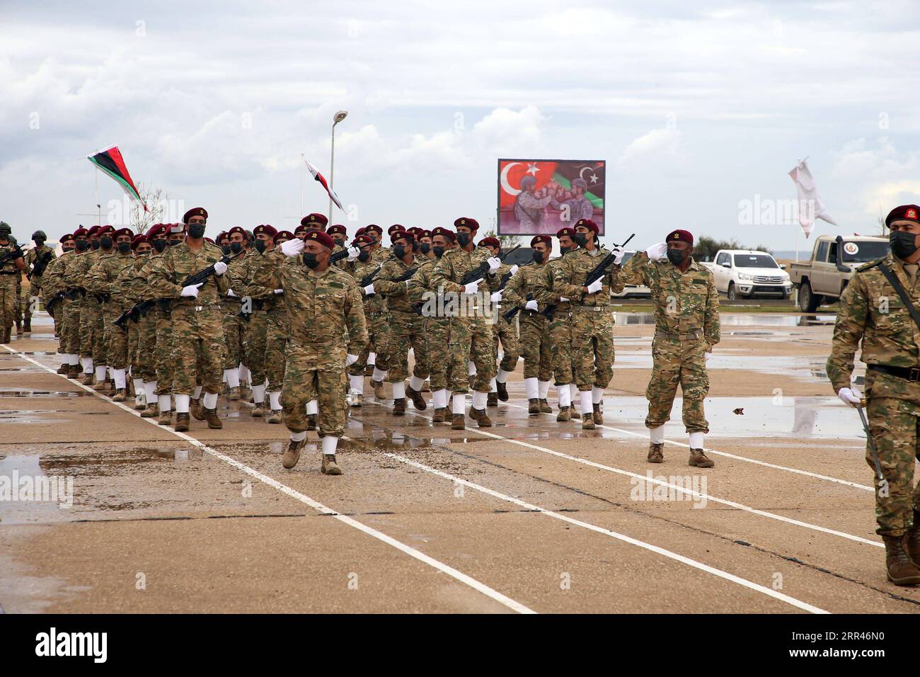 201122 -- TRIPOLI, Nov. 22, 2020 -- The special military forces of ...