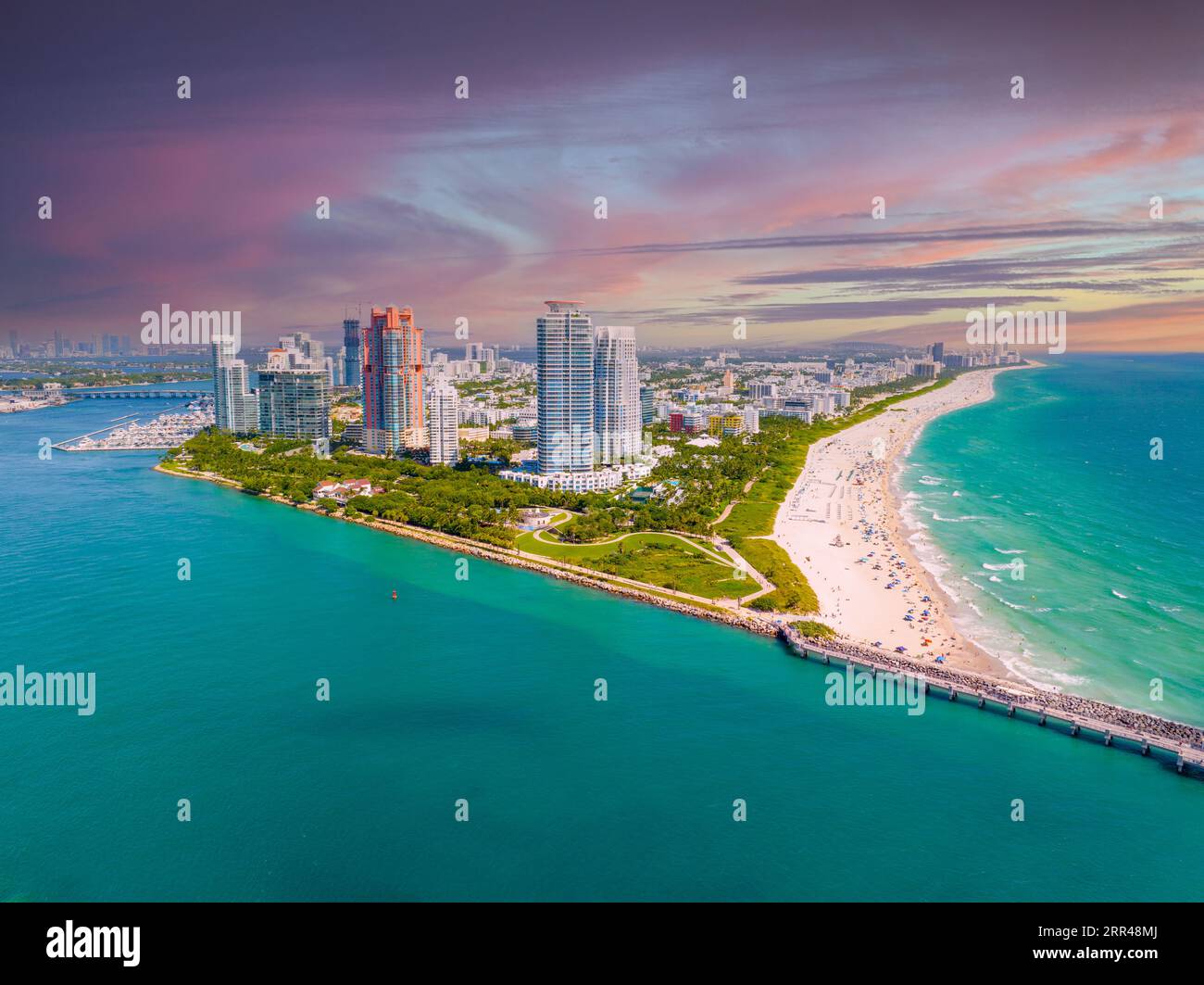 Colorful miami hi-res stock photography and images - Alamy