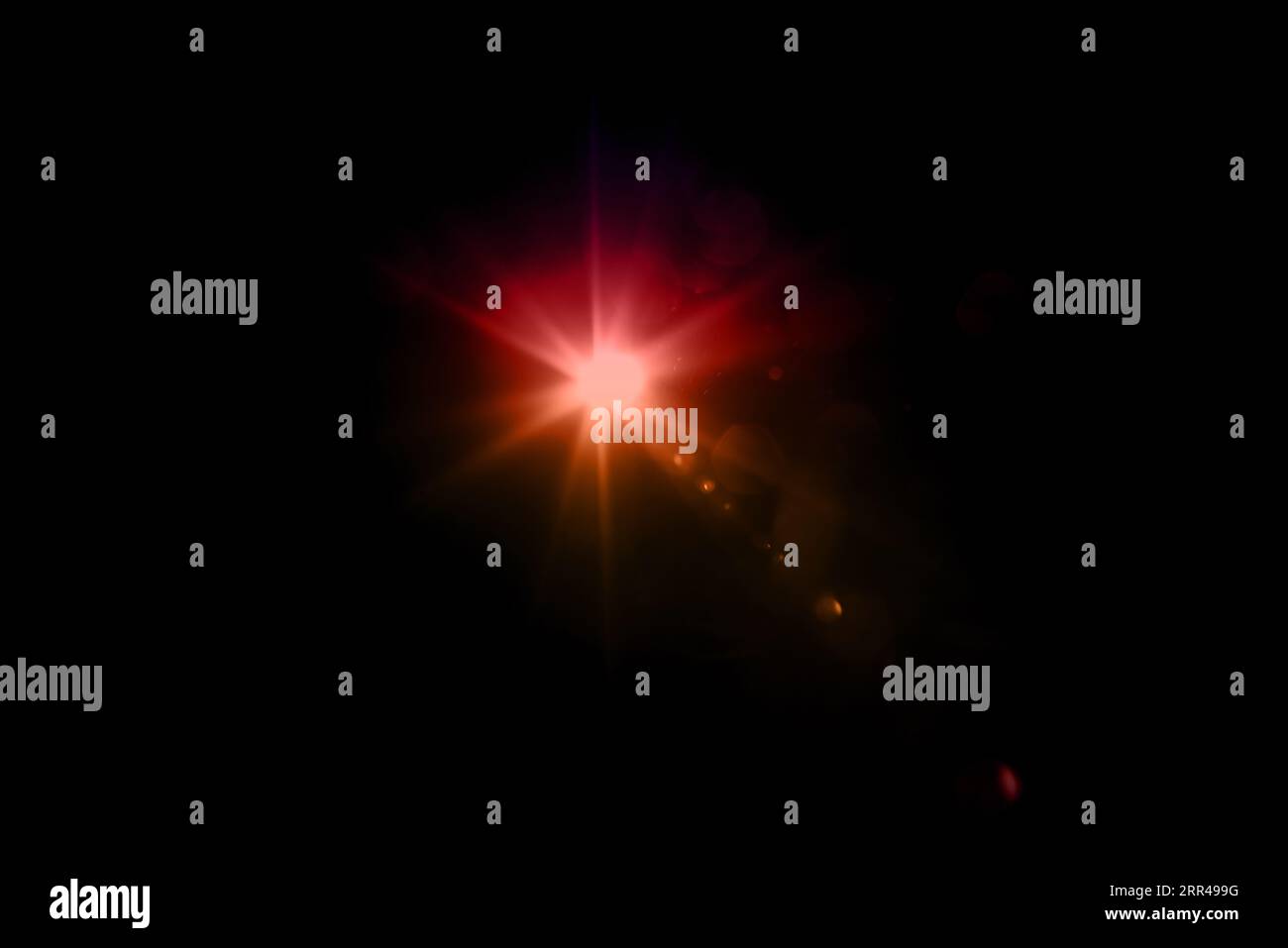 Abstract laser star red (super high resolution Stock Photo - Alamy