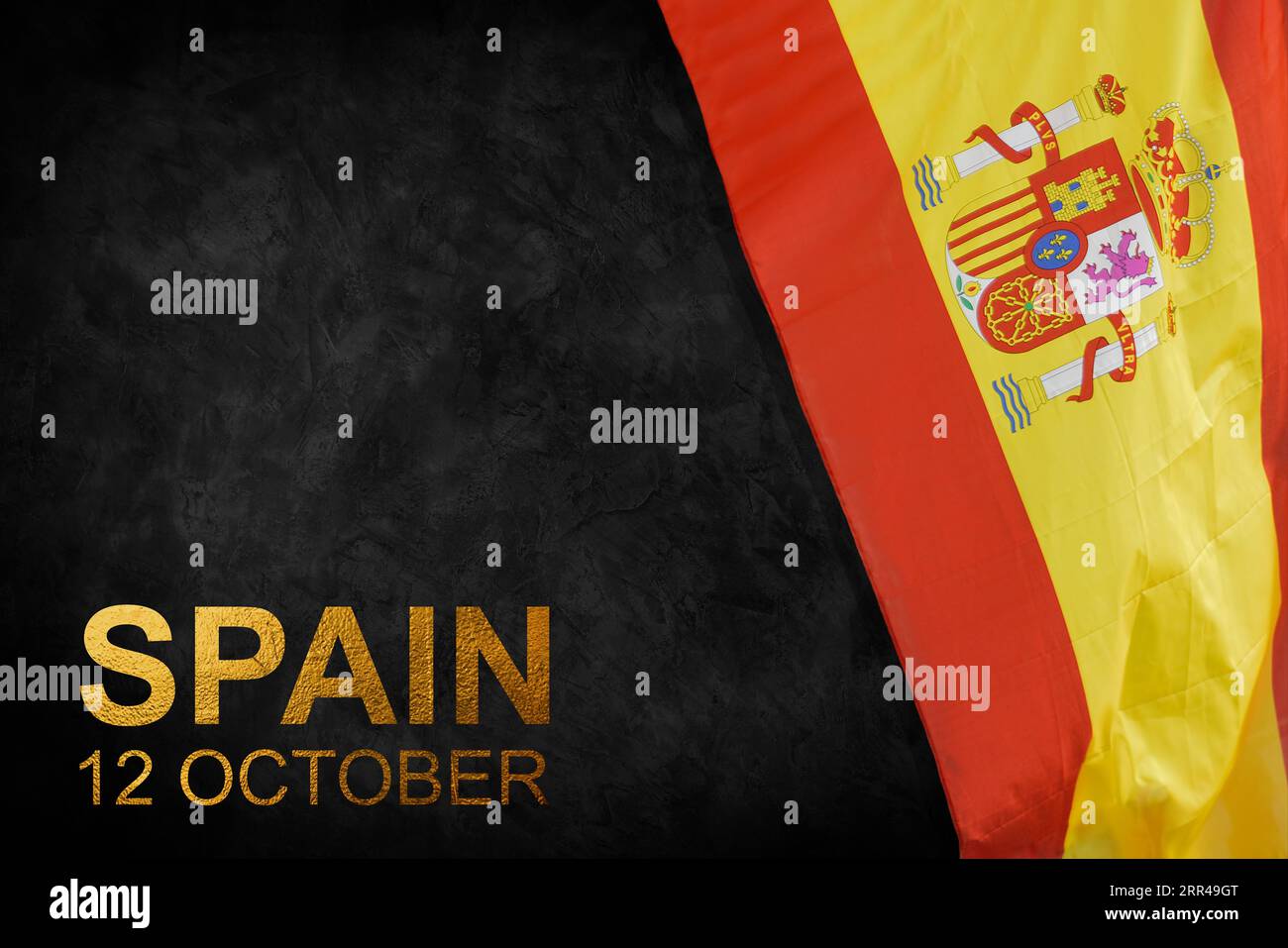 Spain national day modern design template. Design for web banner or ...