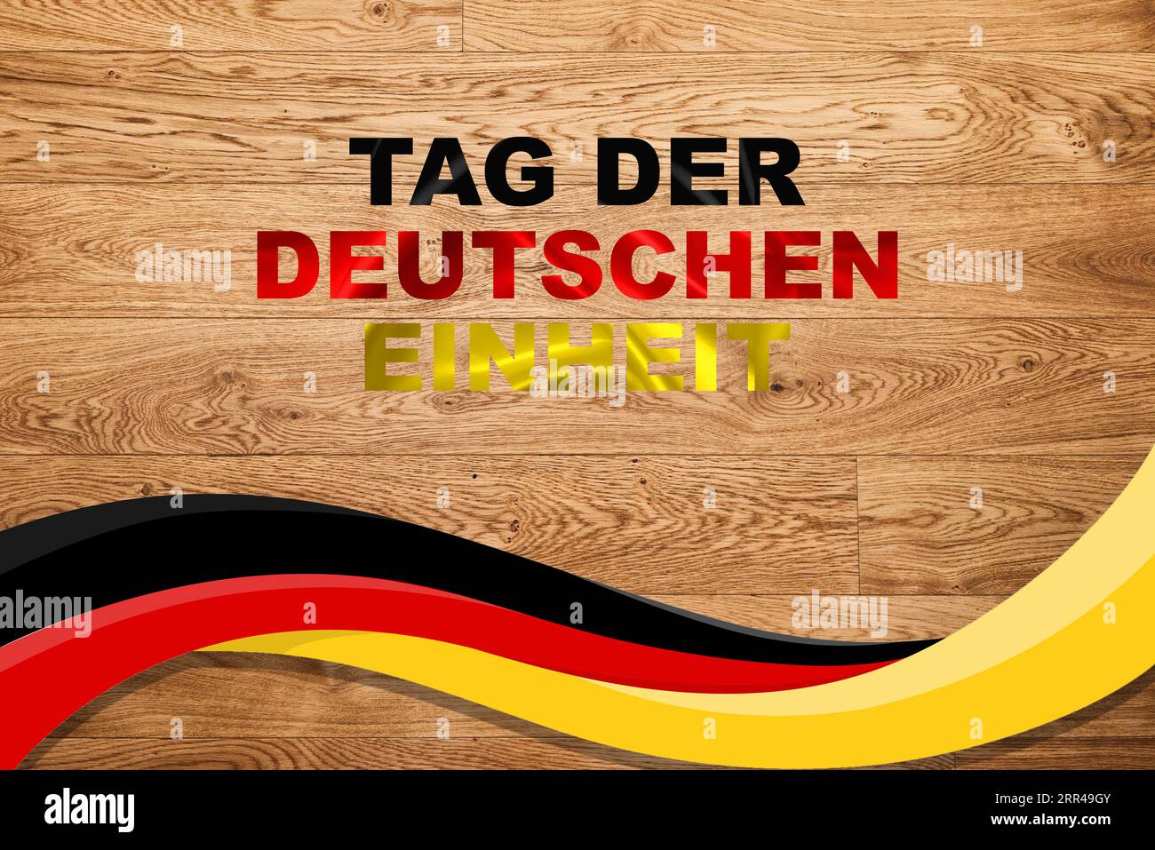 German Unity day - Tag der Deutschen Einheit. 3TH october. Creative ...