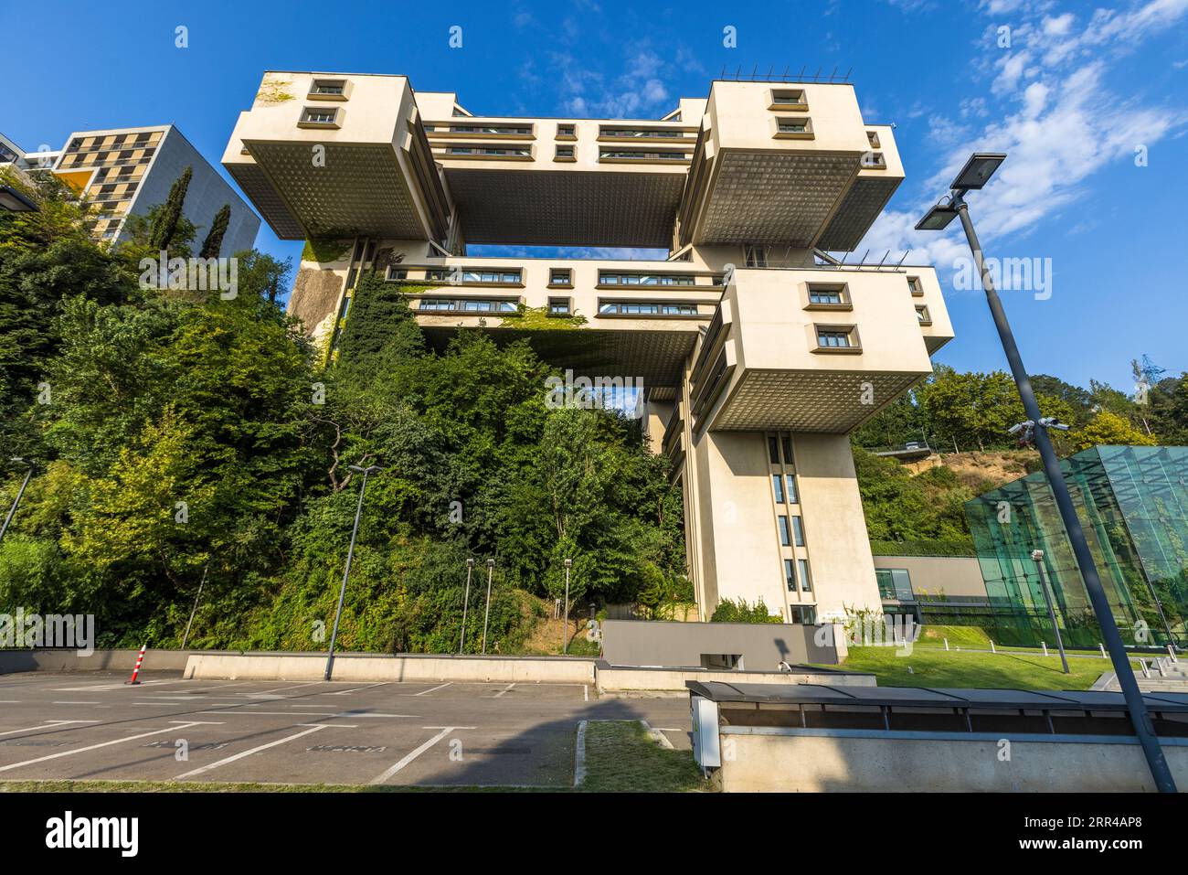 The former administrative building of the Ministry of Road Construction ...