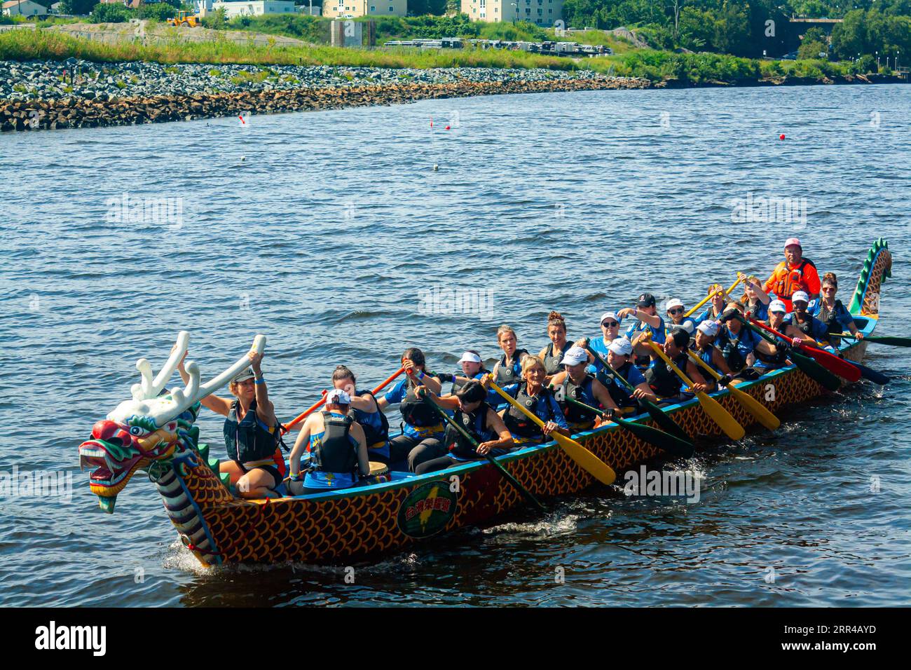 Rhode Island Chinese Dragon Boat Races and Taiwan Day Festival Stock ...