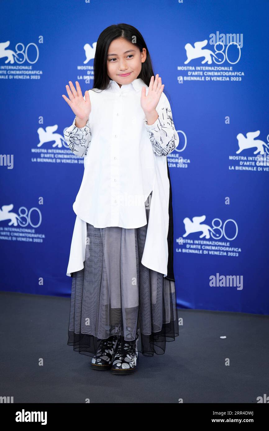 Venice, Italy. 04th Sep, 2023. Ryo Nishikawa during the photocall of the movie ''Aku Wa Sonzai ...