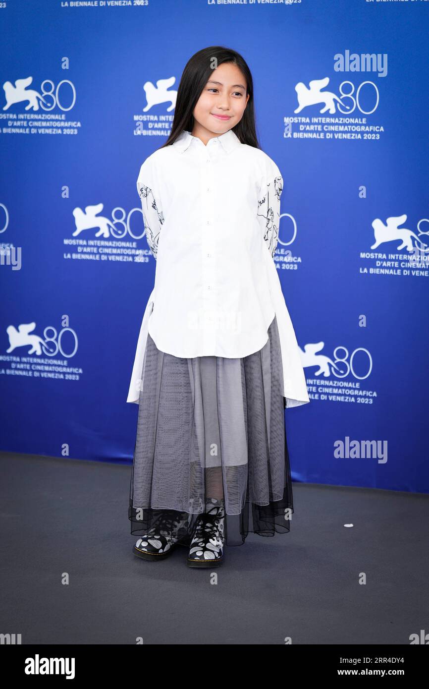 Venice, Italy. 04th Sep, 2023. Ryo Nishikawa during the photocall of the movie ''Aku Wa Sonzai ...