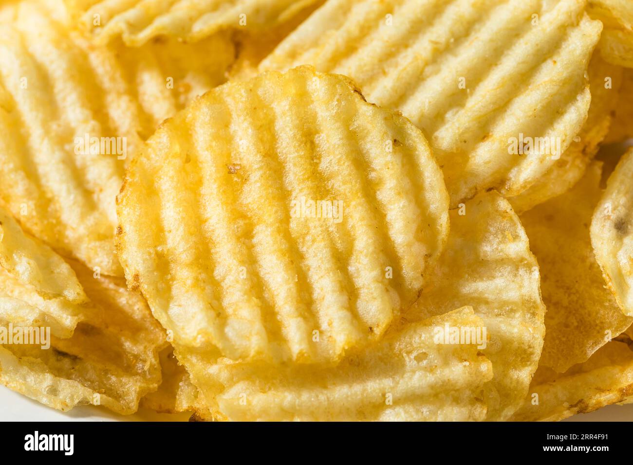 Organic Crinkle Potato Chips and French Onion Dip Ready to Eat Stock ...