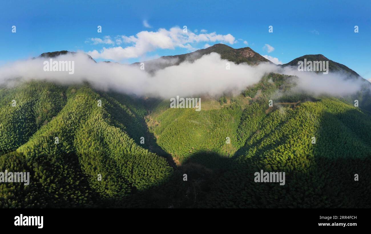 201203 -- WUYISHAN, Dec. 3, 2020 -- Aerial photo taken on Dec. 2, 2020 ...